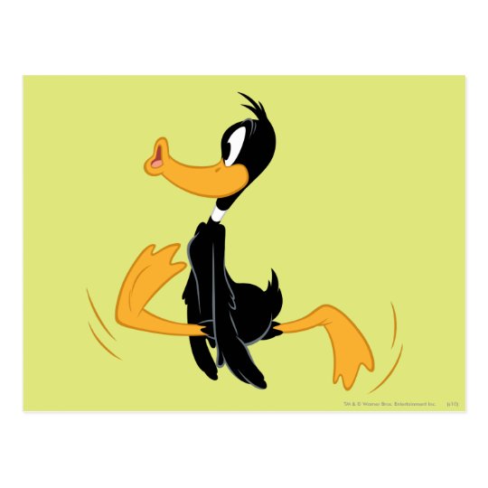 DAFFY DUCK™ Being Crazy Postcard | Zazzle.com