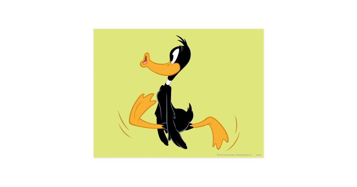 DAFFY DUCK™ Being Crazy Postcard | Zazzle.com