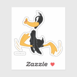 DAFFY DUCK™ Being Crazy Sticker | Zazzle