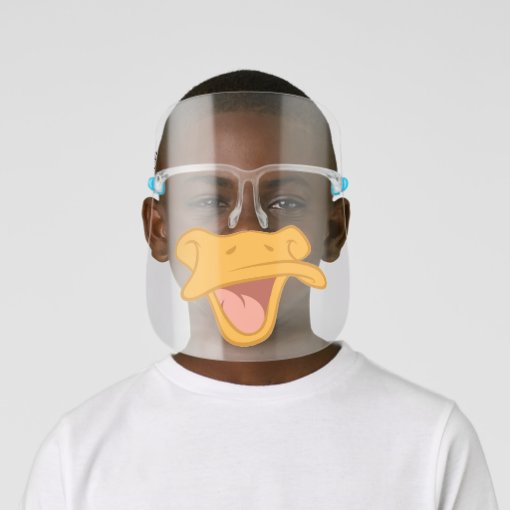 DAFFY DUCK™ Big Mouth Face Shield | Zazzle