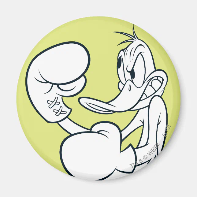 DAFFY DUCK™ Boxing Magnet | Zazzle