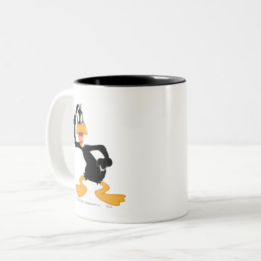 DAFFY DUCK™ With a Great Idea Two-Tone Coffee Mug | Zazzle