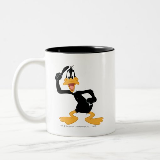DAFFY DUCK™ With a Great Idea Two-Tone Coffee Mug | Zazzle