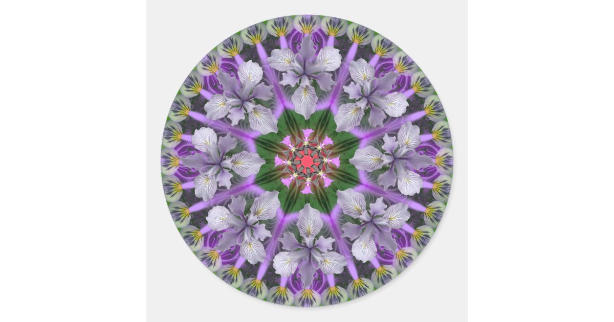 Daily Focus Mandala 3415 Sticker | Zazzle