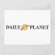 Daily Planet Logo Postcard | Zazzle