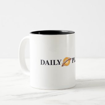 Daily Planet Logo Two-Tone Coffee Mug | Zazzle