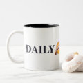 Daily Planet Logo Two-Tone Coffee Mug | Zazzle