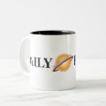 Daily Planet Logo Two-Tone Coffee Mug | Zazzle