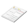 Daily Planner - SkullPilot Daily Flight Plan Notepad | Zazzle