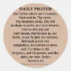Daily Prayer Our Father KJV Classic Round Sticker | Zazzle