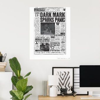 Daily Prophet Front Page Poster | Zazzle