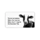 Dairy Farmer Customized Cow Label | Zazzle