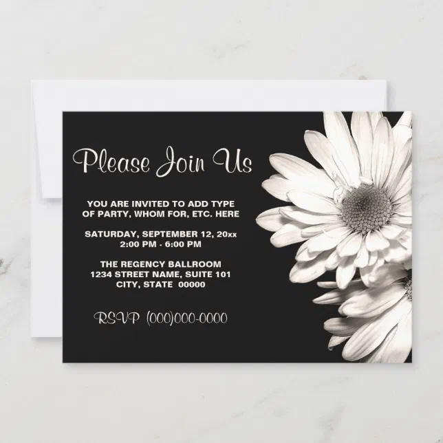 Daisies Invitations | Zazzle