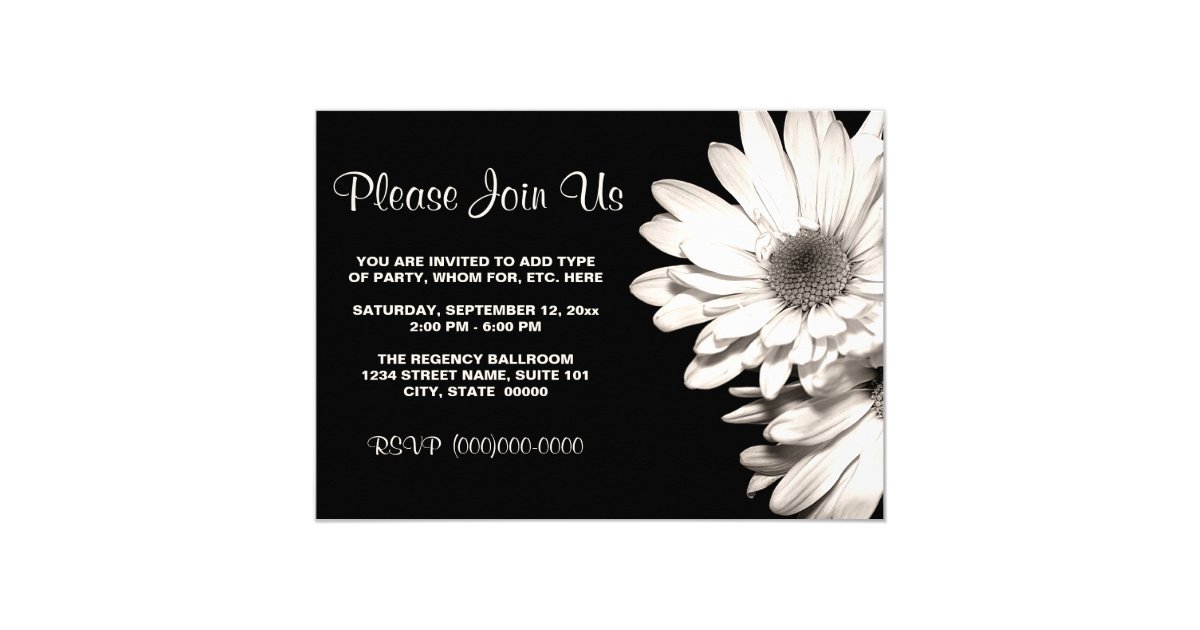 Daisies Invitations | Zazzle.com