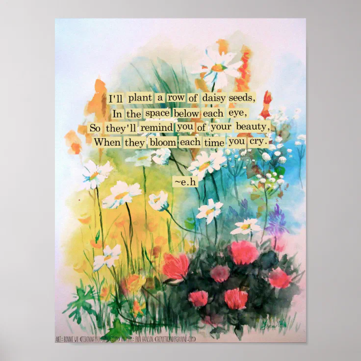 Daisies Poster. Poster | Zazzle