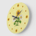Daisies Wall Clock | Zazzle