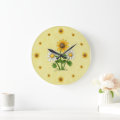 Daisies Wall Clock | Zazzle