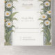 Daisies Wedding Perforated RSVP All In One Invitation | Zazzle