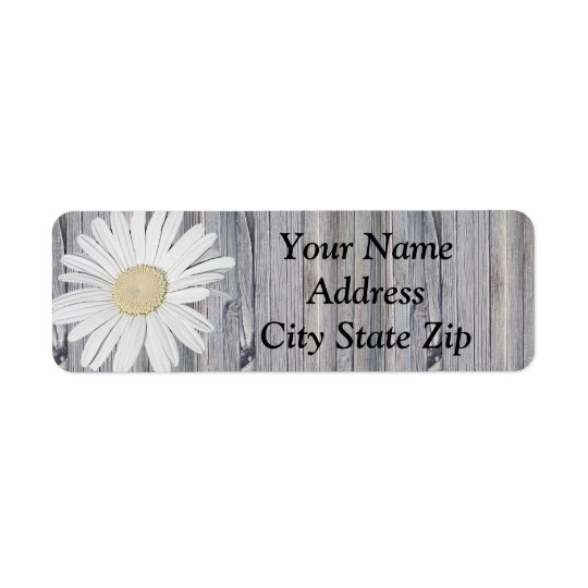 Daisy Address Labels | Zazzle.com