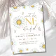 Daisy Birthday Invitation, Onederful Daisy 1st Invitation | Zazzle