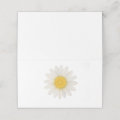 Daisy blank place cards | Zazzle