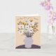 Daisy Bouquet Vase Condolences Sorry for Loss Card | Zazzle