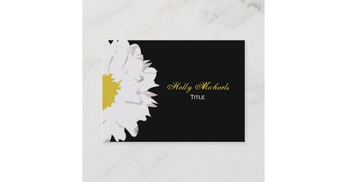 Daisy Business Card | Zazzle