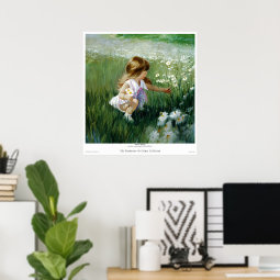 Daisy Days Poster | Zazzle