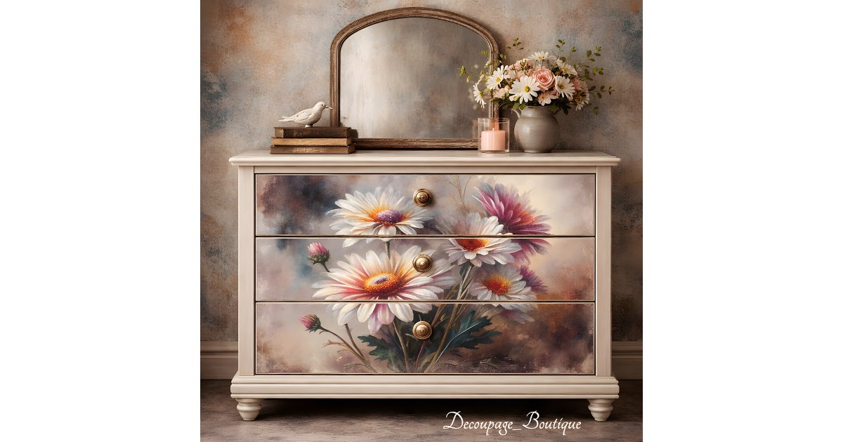 Daisy Dreams Decoupage Tissue Paper | Zazzle