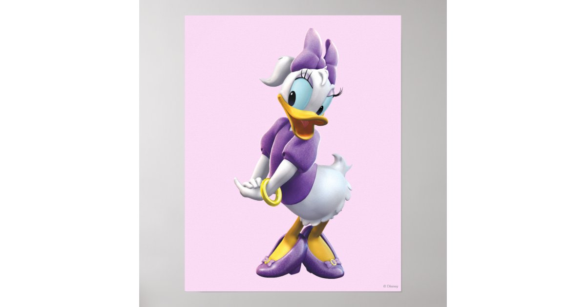Daisy Duck Clubhouse | Cute Poster | Zazzle