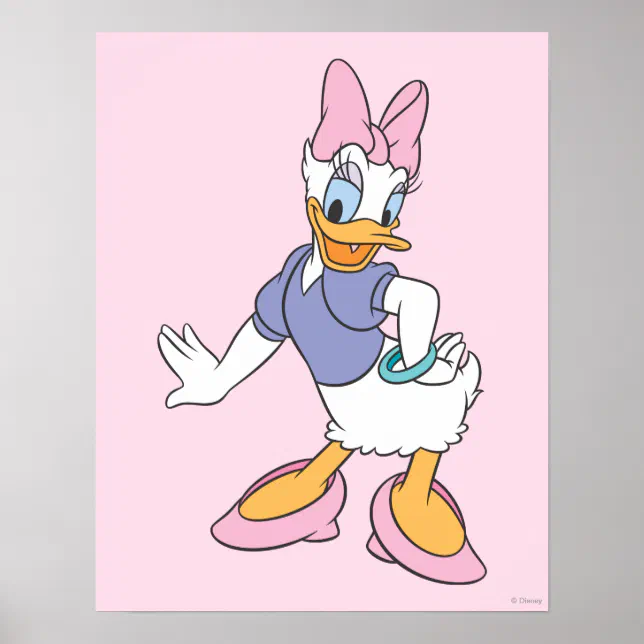 Daisy Duck | Diva Poster | Zazzle