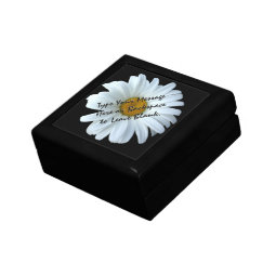 Daisy Gift Box Personalized Daisy Jewelry Box | Zazzle