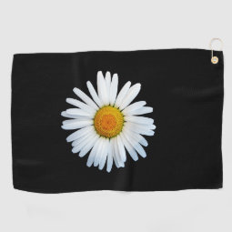 Daisy Golf Towel | Zazzle