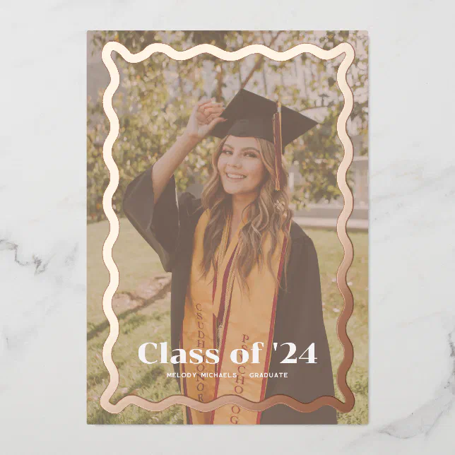 Daisy Graduation Announcement | Zazzle