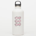 Daisy name pink cursive font x3 sticker | Zazzle
