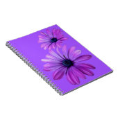 Daisy Notebook Purple Daisy Journals Gifts | Zazzle