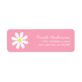 Daisy on Pink Label | Zazzle