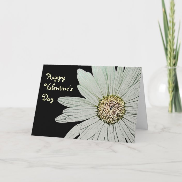 Daisy Valentine's Day Card | Zazzle.com