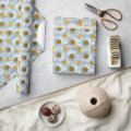 Daisy Wrapping Paper Personalized Gift Paper | Zazzle