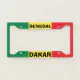 Dakar Senegal Custom License Plate Frame | Zazzle