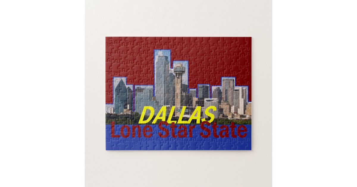 DALLAS JIGSAW PUZZLE | Zazzle