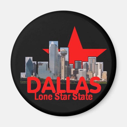 DALLAS Magnet | Zazzle.com DALLAS Magnet | Zazzle.com