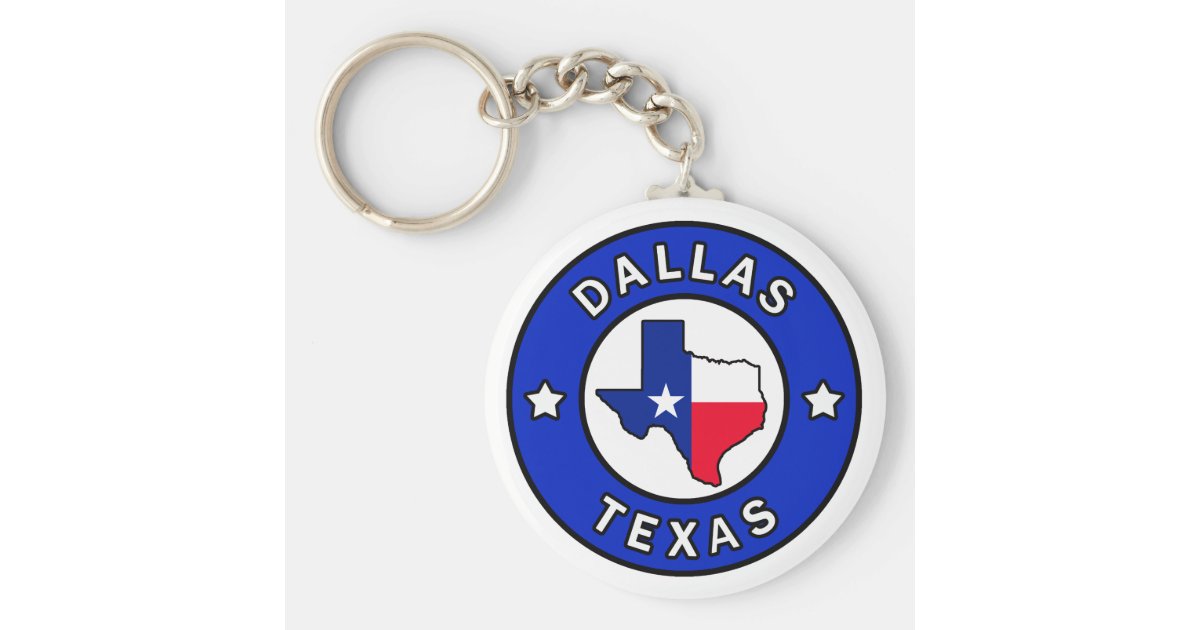 Dallas Texas keychain | Zazzle.com