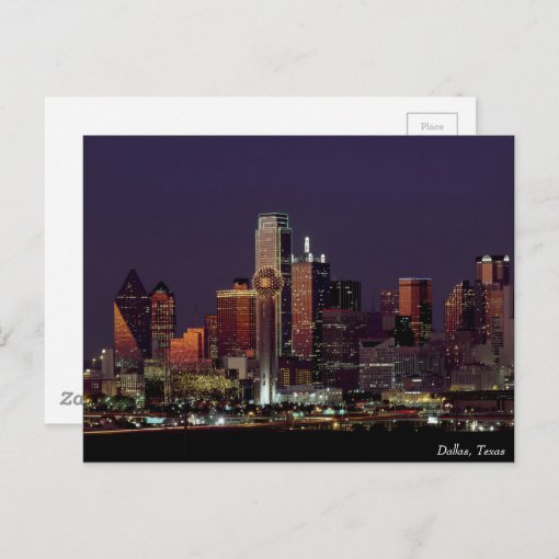 Dallas, Texas Postcard | Zazzle