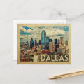 Dallas Texas Postcard Vintage Travel | Zazzle