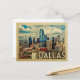 Dallas Texas Postcard Vintage Travel | Zazzle