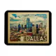 Dallas Texas Vintage Travel Magnet | Zazzle