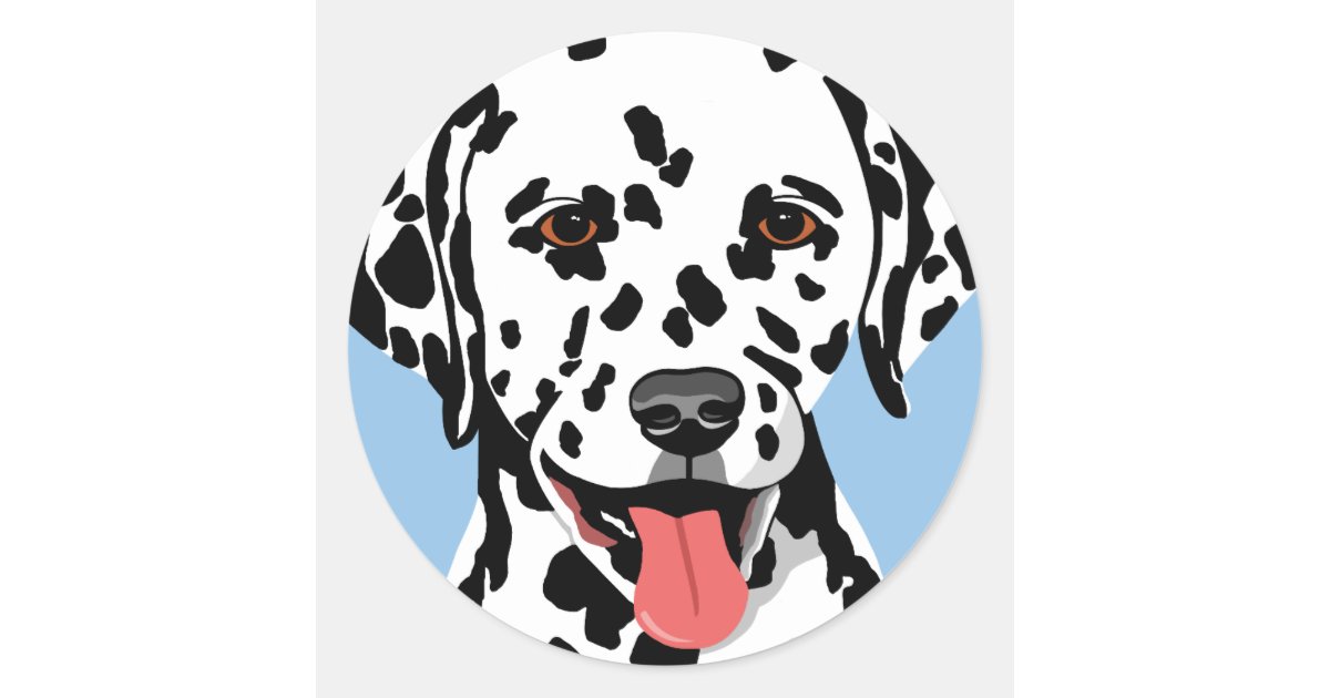 Dalmatian Dog Stickers | Zazzle