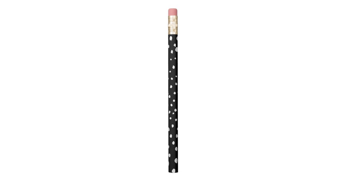 Dalmatian Dots, Dalmatian Spots, Black and White Pencil | Zazzle