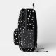 Dalmatian Dots, Dalmatian Spots, Black and White Printed Backpack | Zazzle